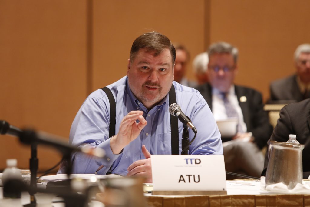 TTD Mourns the Loss of ATU President Larry Hanley - TTD